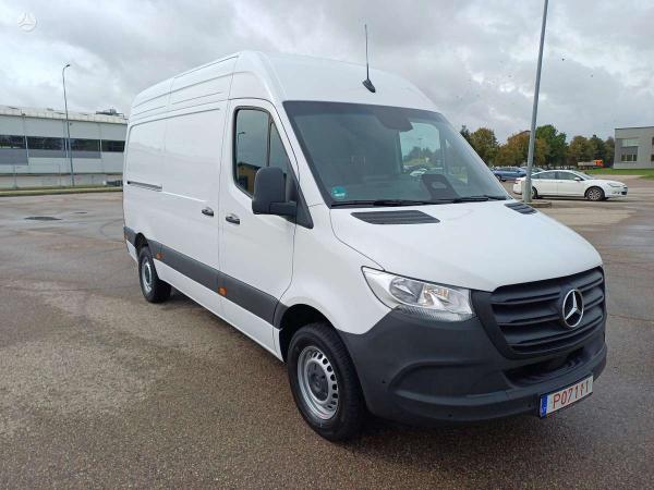 Balts Mercedes-Benz Sprinter 2025 Kauņa, ar dzinēja tilpumu 1.95 L un nobraukumu 5 tūkst. km par 34990 €, foto 3 vietnē AUTOMOTO.COM.LV