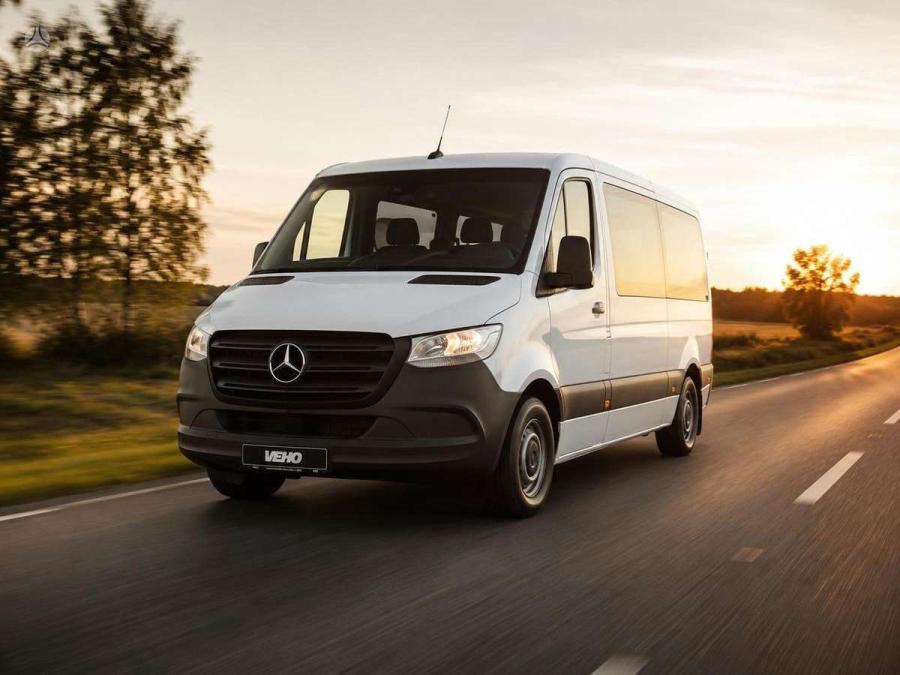 White Mercedes-Benz Sprinter 2026 in Vilnius, with an engine capacity of 1.95 L and mileage of 0 thousand km for 51999 €, photo 1 on AUTOMOTO.COM.LV