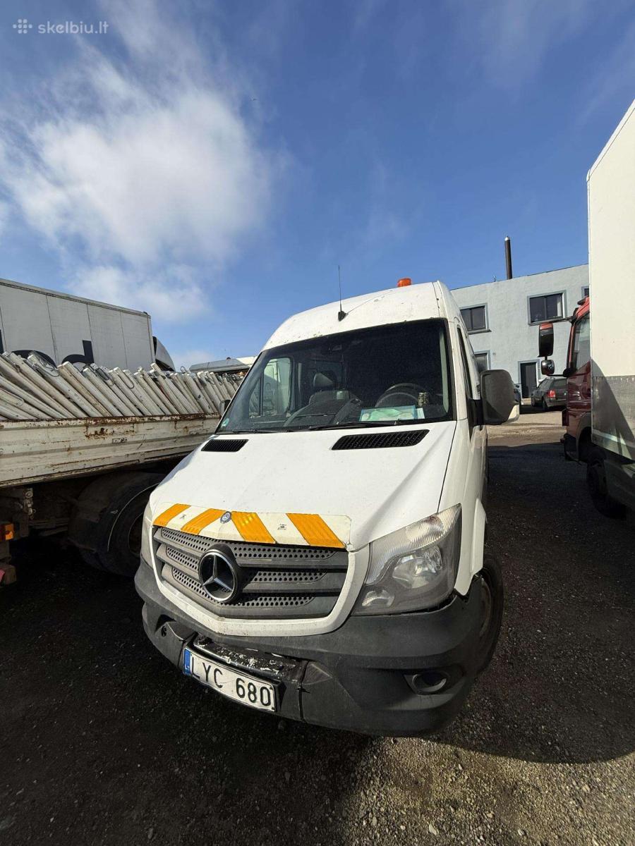 White Mercedes-Benz Sprinter 2011 in Raseiniai, with an engine capacity of 2.10 L and mileage of 0 thousand km for 2500 €, photo 1 on AUTOMOTO.COM.LV
