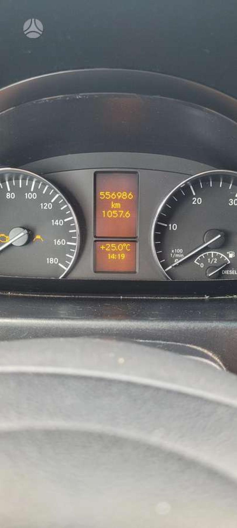 Balts Mercedes-Benz Sprinter 2015 Šauļi, ar dzinēja tilpumu 2.14 L un nobraukumu 558 tūkst. km par 6200 €, foto 9 vietnē AUTOMOTO.COM.LV
