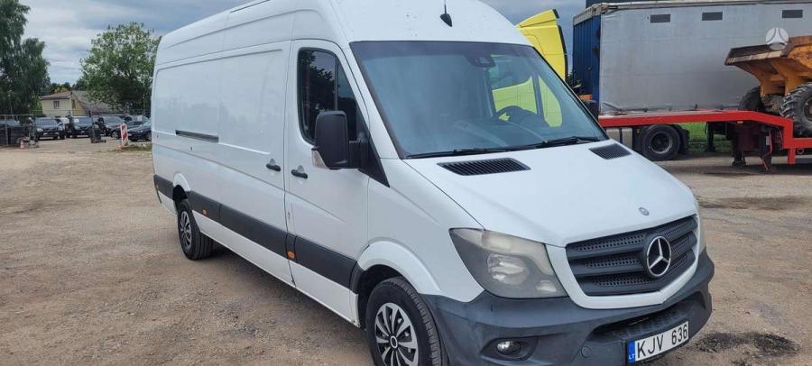 Balts Mercedes-Benz Sprinter 2015 Šauļi, ar dzinēja tilpumu 2.14 L un nobraukumu 558 tūkst. km par 6200 €, foto 17 vietnē AUTOMOTO.COM.LV