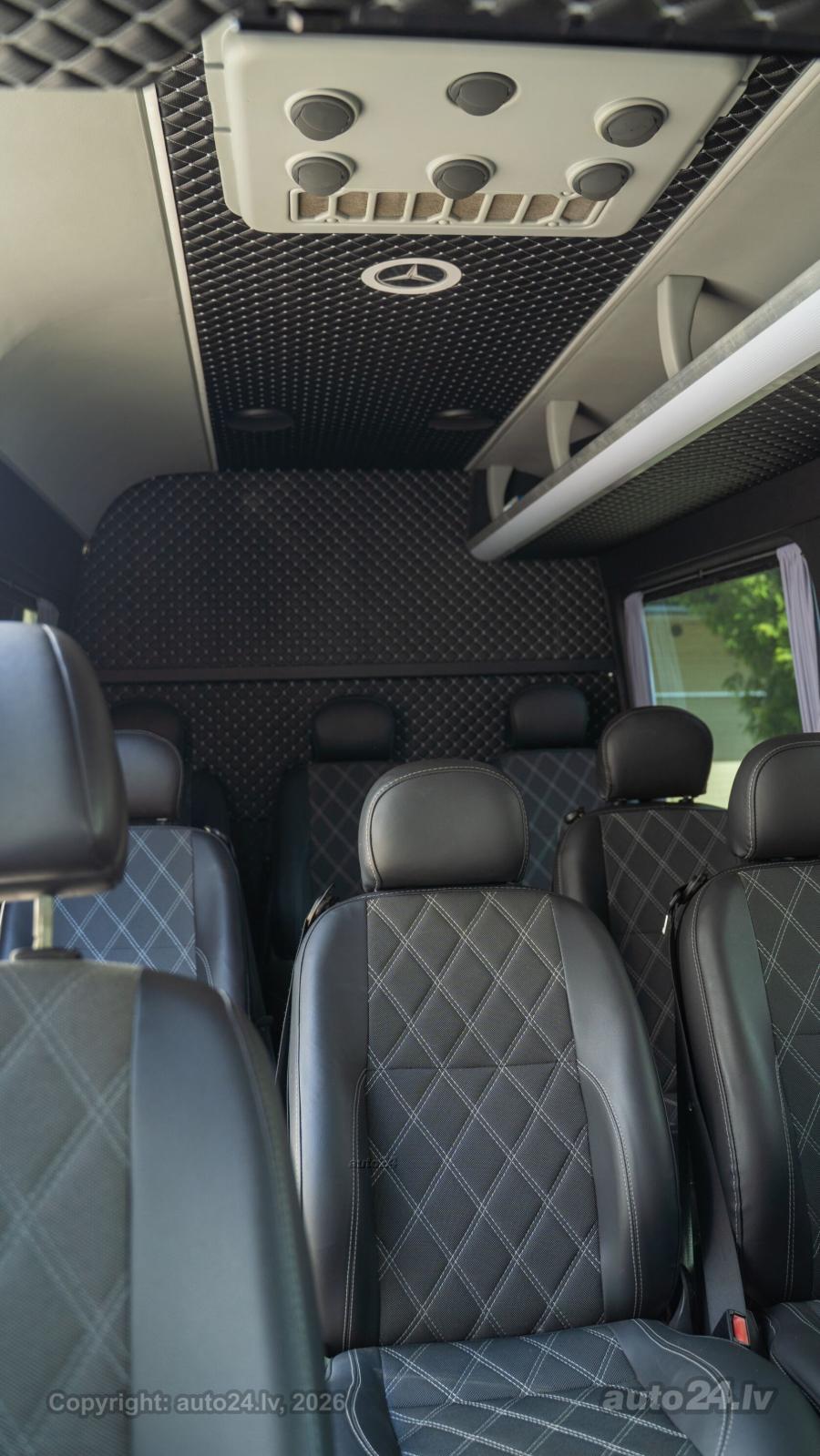 White Mercedes-Benz Sprinter 2015 in Kaunas, with an engine capacity of 11.00 L and mileage of 388 thousand km for 14000 €, photo 9 on AUTOMOTO.COM.LV