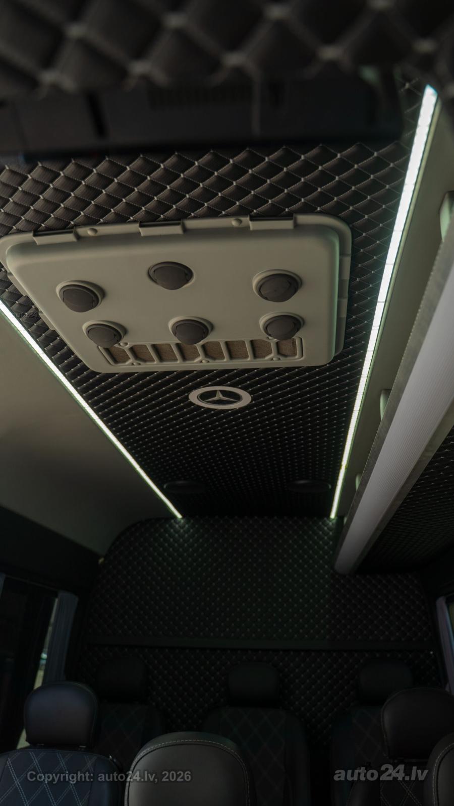 White Mercedes-Benz Sprinter 2015 in Kaunas, with an engine capacity of 11.00 L and mileage of 388 thousand km for 14000 €, photo 10 on AUTOMOTO.COM.LV
