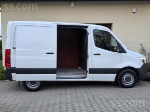 White Mercedes-Benz Sprinter 2022 in Riga, with an engine capacity of 2.00 L and mileage of 213 thousand km for 17750 €, photo 8 on AUTOMOTO.COM.LV