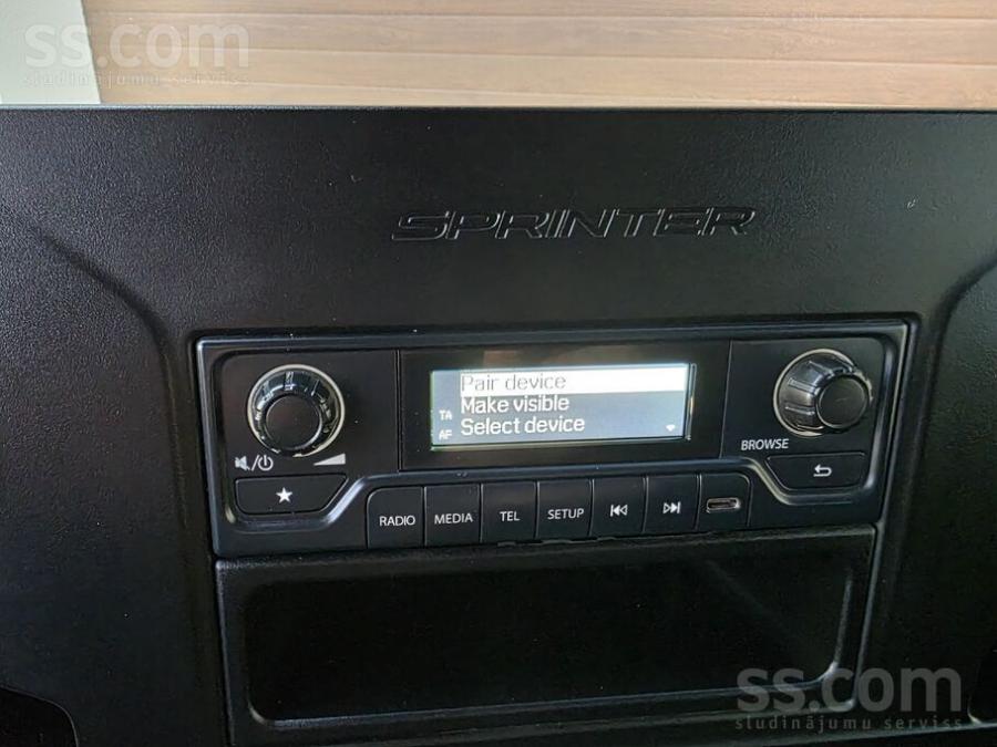White Mercedes-Benz Sprinter 2022 in Riga, with an engine capacity of 2.00 L and mileage of 213 thousand km for 17750 €, photo 22 on AUTOMOTO.COM.LV