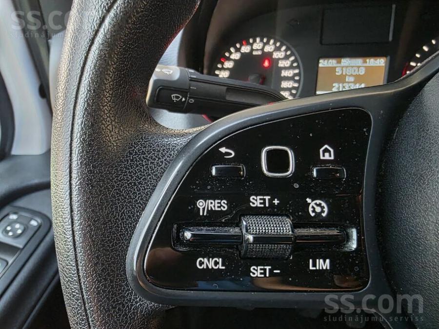 White Mercedes-Benz Sprinter 2022 in Riga, with an engine capacity of 2.00 L and mileage of 213 thousand km for 17750 €, photo 26 on AUTOMOTO.COM.LV