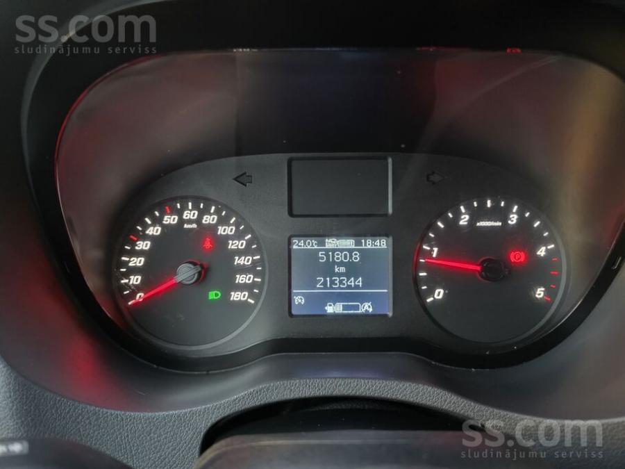 White Mercedes-Benz Sprinter 2022 in Riga, with an engine capacity of 2.00 L and mileage of 213 thousand km for 17750 €, photo 27 on AUTOMOTO.COM.LV