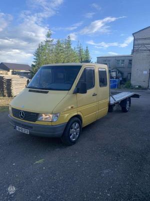 Yellow Mercedes-Benz Sprinter 1997 in Taurage, with an engine capacity of 2.87 L and mileage of 0 thousand km for 3500 €, photo  on AUTOMOTO.COM.LV