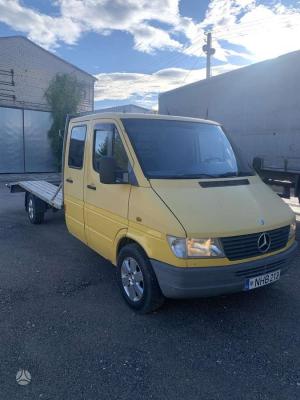 Yellow Mercedes-Benz Sprinter 1997 in Taurage, with an engine capacity of 2.87 L and mileage of 0 thousand km for 3500 €, photo 3 on AUTOMOTO.COM.LV