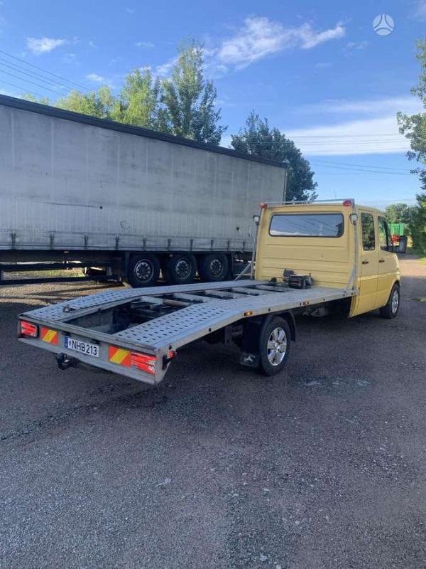 Yellow Mercedes-Benz Sprinter 1997 in Taurage, with an engine capacity of 2.87 L and mileage of 0 thousand km for 3500 €, photo 5 on AUTOMOTO.COM.LV