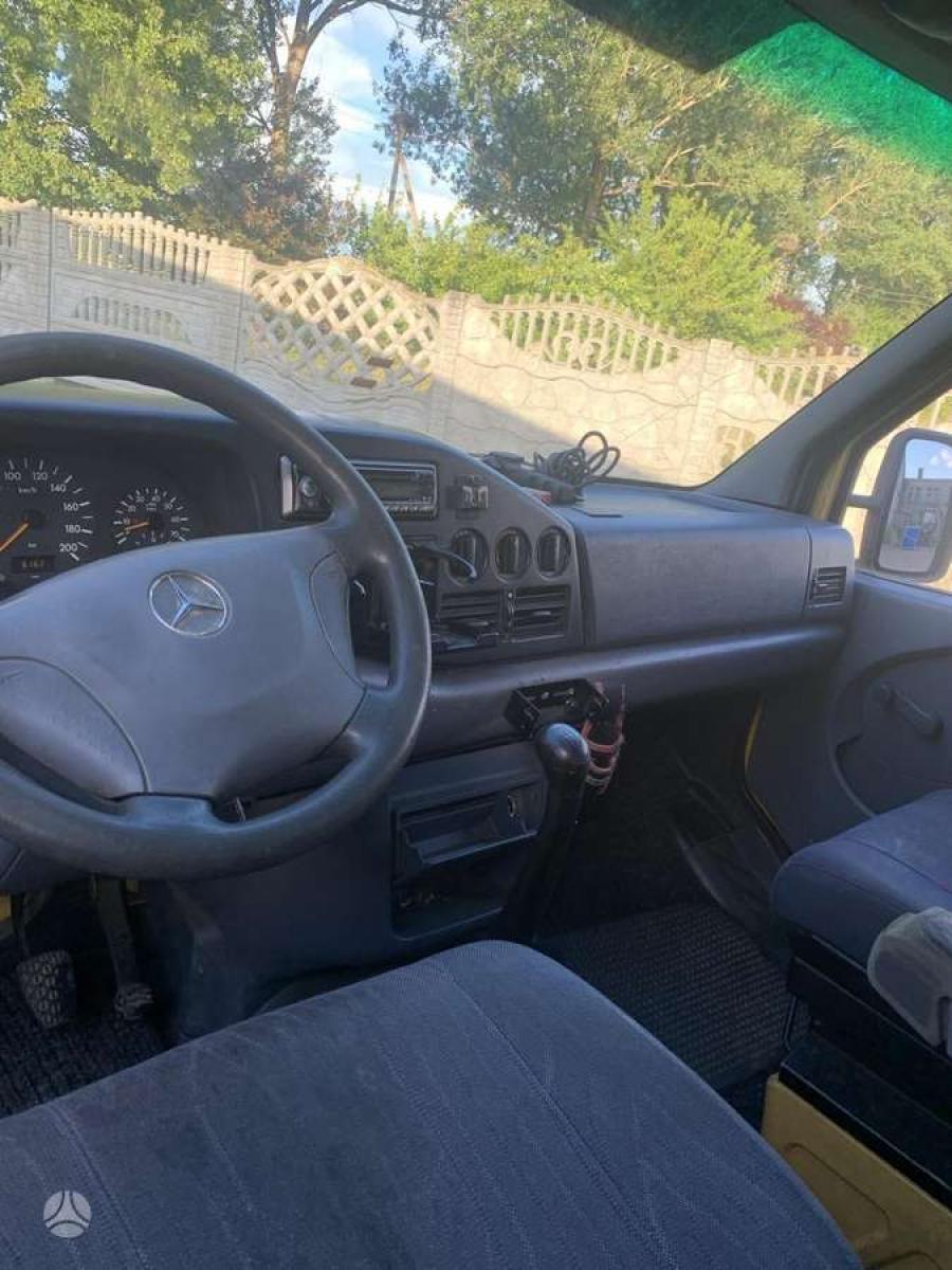 Yellow Mercedes-Benz Sprinter 1997 in Taurage, with an engine capacity of 2.87 L and mileage of 0 thousand km for 3500 €, photo 7 on AUTOMOTO.COM.LV