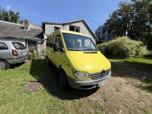 Dzeltens Mercedes-Benz Sprinter 2001 Viļņa, ar dzinēja tilpumu 2.15 L un nobraukumu 284 tūkst. km par 4000 €, foto 4 vietnē AUTOMOTO.COM.LV