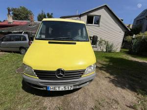 Dzeltens Mercedes-Benz Sprinter 2001 Viļņa, ar dzinēja tilpumu 2.15 L un nobraukumu 284 tūkst. km par 4000 €, foto 7 vietnē AUTOMOTO.COM.LV