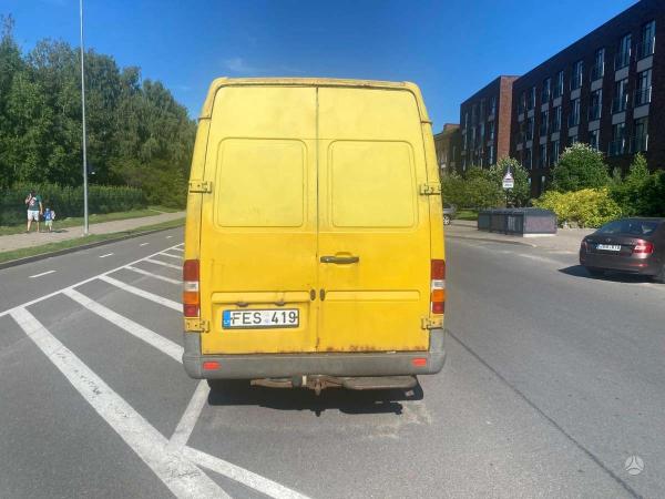 Dzeltens Mercedes-Benz Sprinter 2002 Viļņa, ar dzinēja tilpumu 2.20 L un nobraukumu 361 tūkst. km par 1200 €, foto 6 vietnē AUTOMOTO.COM.LV