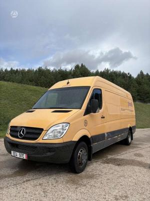 Dzeltens Mercedes-Benz Sprinter 2007 Viļņa, ar dzinēja tilpumu 2.20 L un nobraukumu 412 tūkst. km par 6900 €, foto  vietnē AUTOMOTO.COM.LV