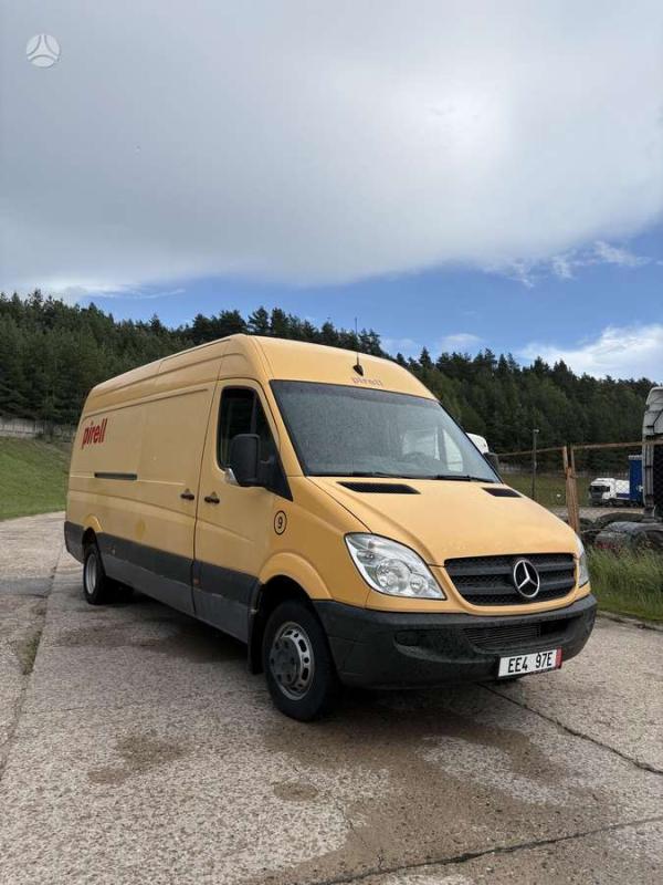 Dzeltens Mercedes-Benz Sprinter 2007 Viļņa, ar dzinēja tilpumu 2.20 L un nobraukumu 412 tūkst. km par 6900 €, foto 4 vietnē AUTOMOTO.COM.LV