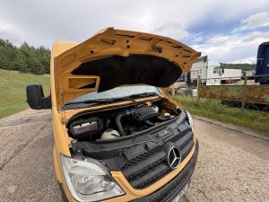 Dzeltens Mercedes-Benz Sprinter 2007 Viļņa, ar dzinēja tilpumu 2.20 L un nobraukumu 412 tūkst. km par 6900 €, foto 13 vietnē AUTOMOTO.COM.LV