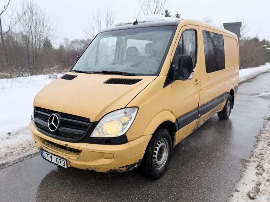 Dzeltens Mercedes-Benz Sprinter 2008 Viļņa, ar dzinēja tilpumu 2.20 L un nobraukumu 341 tūkst. km par 3650 €, foto 1 vietnē AUTOMOTO.COM.LV