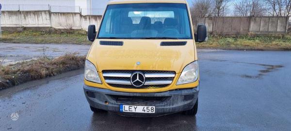 Dzeltens Mercedes-Benz Sprinter 2010 Viļņa, ar dzinēja tilpumu 2.90 L un nobraukumu 400 tūkst. km par 4800 €, foto 8 vietnē AUTOMOTO.COM.LV