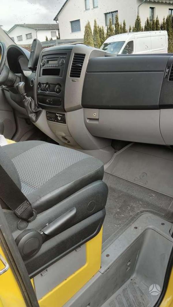 Dzeltens Mercedes-Benz Sprinter 2011 Viļņa, ar dzinēja tilpumu 2.14 L un nobraukumu 164 tūkst. km par 8712 €, foto 6 vietnē AUTOMOTO.COM.LV
