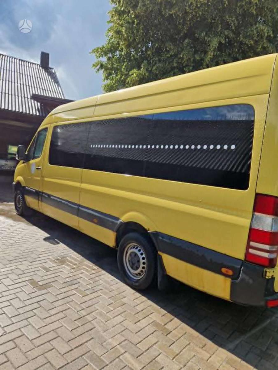 Dzeltens Mercedes-Benz Sprinter 2012 Rokiškis, ar dzinēja tilpumu 2.14 L un nobraukumu 800 tūkst. km par 8000 €, foto 3 vietnē AUTOMOTO.COM.LV