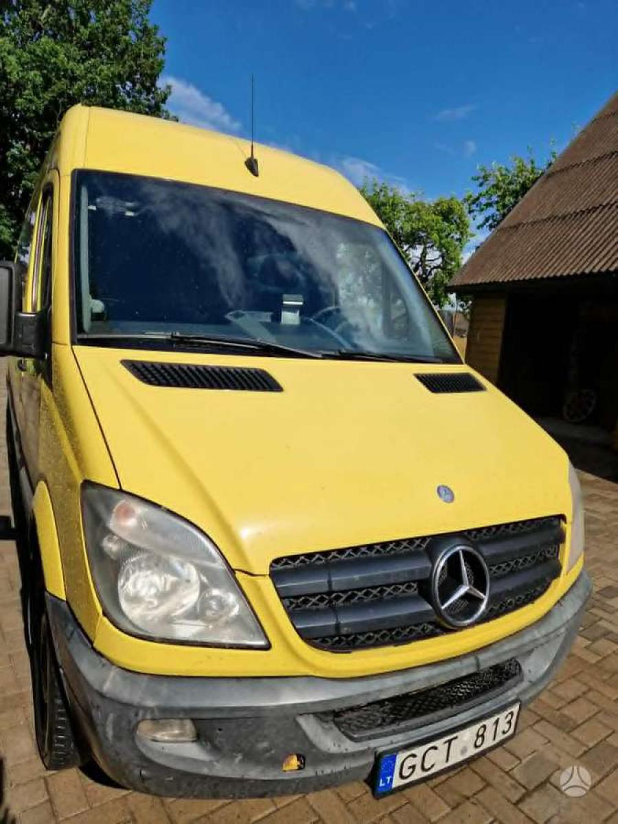 Dzeltens Mercedes-Benz Sprinter 2012 Rokiškis, ar dzinēja tilpumu 2.14 L un nobraukumu 800 tūkst. km par 8000 €, foto 5 vietnē AUTOMOTO.COM.LV