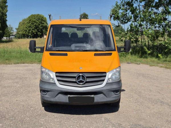Dzeltens Mercedes-Benz Sprinter 2014 Tauragė, ar dzinēja tilpumu 2.14 L un nobraukumu 288 tūkst. km par 8000 €, foto 3 vietnē AUTOMOTO.COM.LV