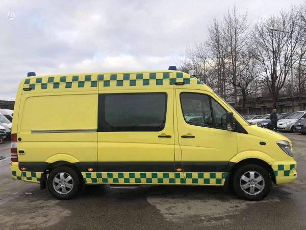 Dzeltens Mercedes-Benz Sprinter 2015 Klaipėda, ar dzinēja tilpumu 2.20 L un nobraukumu 436 tūkst. km par 9900 €, foto 4 vietnē AUTOMOTO.COM.LV