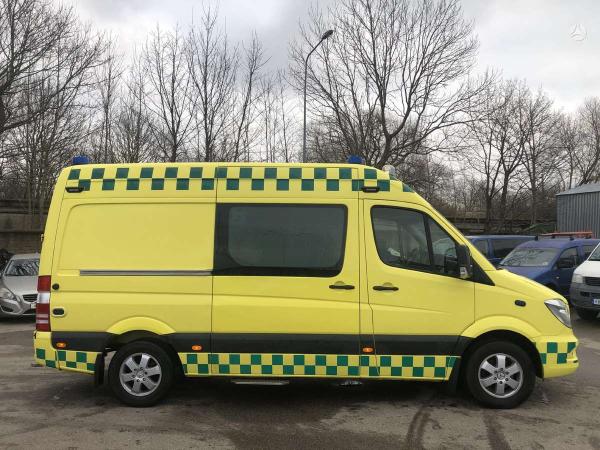 Dzeltens Mercedes-Benz Sprinter 2015 Klaipėda, ar dzinēja tilpumu 2.20 L un nobraukumu 436 tūkst. km par 9900 €, foto 8 vietnē AUTOMOTO.COM.LV
