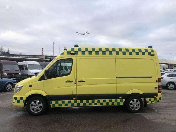 Dzeltens Mercedes-Benz Sprinter 2015 Klaipėda, ar dzinēja tilpumu 2.20 L un nobraukumu 436 tūkst. km par 9900 €, foto 11 vietnē AUTOMOTO.COM.LV