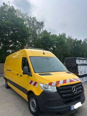 Dzeltens Mercedes-Benz Sprinter 2019 Kauņa, ar dzinēja tilpumu 2.20 L un nobraukumu 441 tūkst. km par 11300 €, foto  vietnē AUTOMOTO.COM.LV