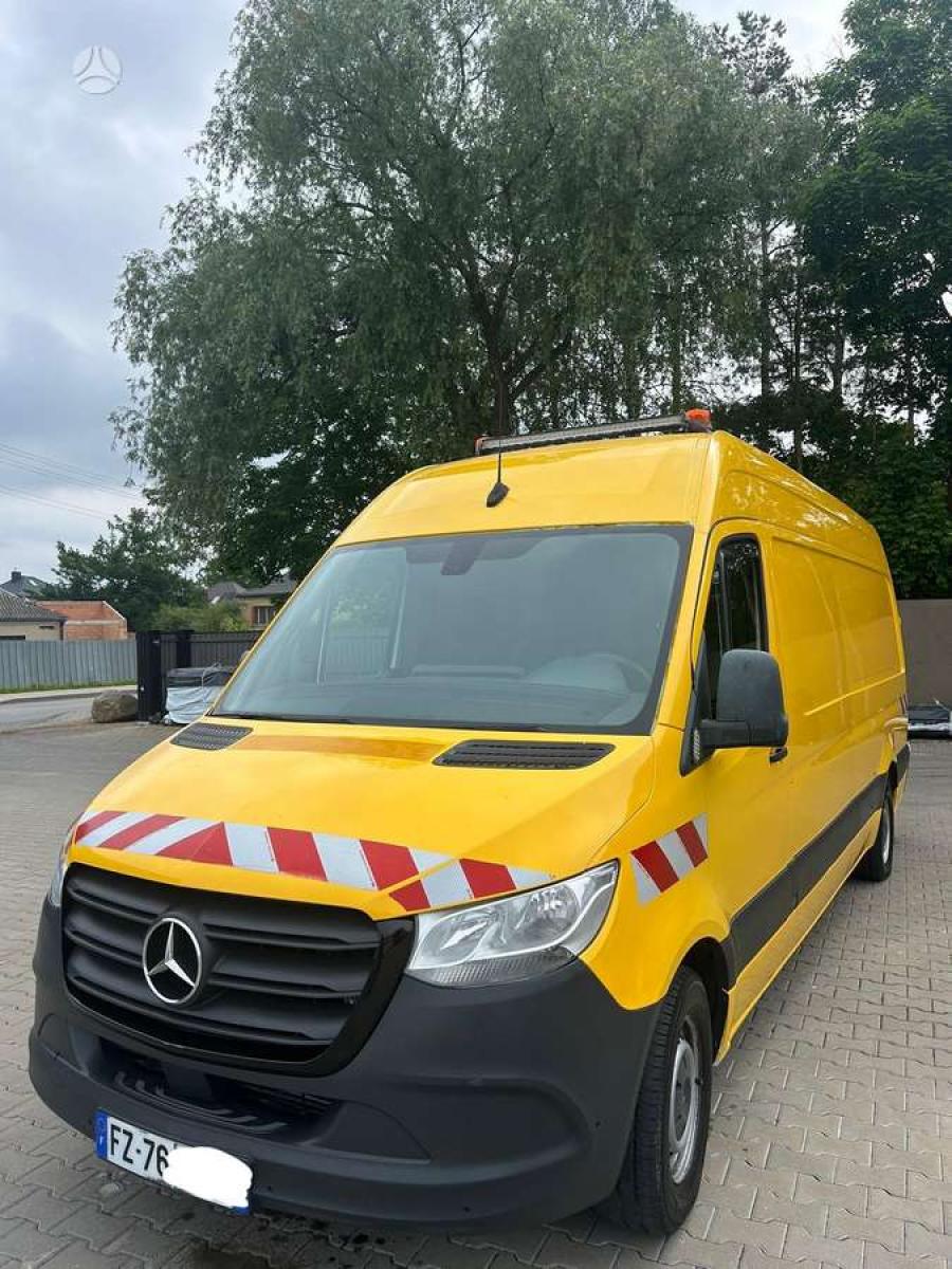 Dzeltens Mercedes-Benz Sprinter 2019 Kauņa, ar dzinēja tilpumu 2.20 L un nobraukumu 441 tūkst. km par 11300 €, foto 4 vietnē AUTOMOTO.COM.LV