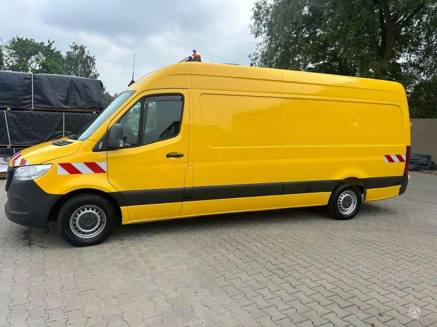 Dzeltens Mercedes-Benz Sprinter 2019 Kauņa, ar dzinēja tilpumu 2.20 L un nobraukumu 441 tūkst. km par 11300 €, foto 5 vietnē AUTOMOTO.COM.LV