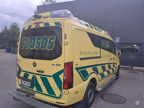 Dzeltens Mercedes-Benz Sprinter 2019 Kauņa, ar dzinēja tilpumu 3.00 L un nobraukumu 280 tūkst. km par 13000 €, foto 3 vietnē AUTOMOTO.COM.LV