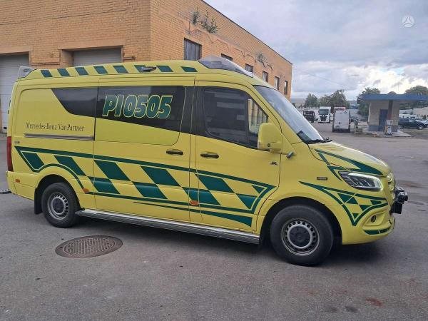 Dzeltens Mercedes-Benz Sprinter 2019 Kauņa, ar dzinēja tilpumu 3.00 L un nobraukumu 280 tūkst. km par 13000 €, foto 4 vietnē AUTOMOTO.COM.LV