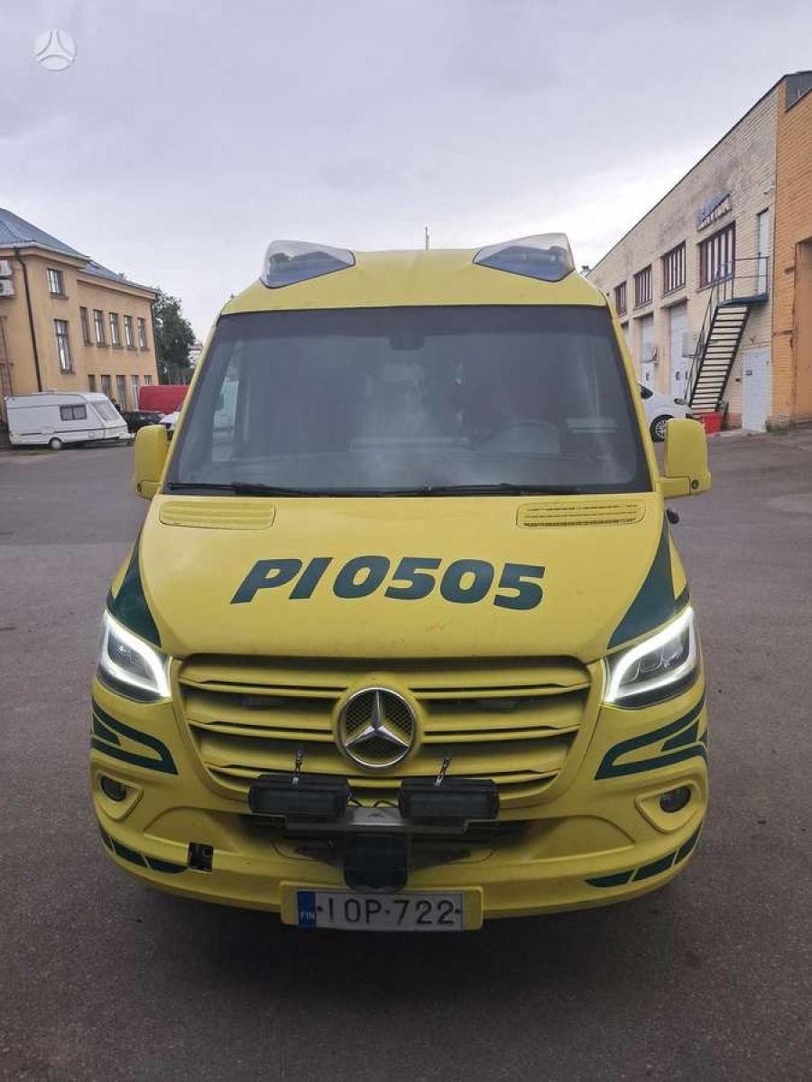 Dzeltens Mercedes-Benz Sprinter 2019 Kauņa, ar dzinēja tilpumu 3.00 L un nobraukumu 280 tūkst. km par 13000 €, foto 6 vietnē AUTOMOTO.COM.LV