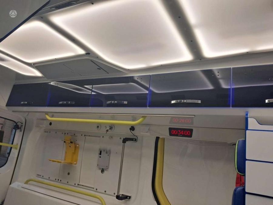Dzeltens Mercedes-Benz Sprinter 2019 Kauņa, ar dzinēja tilpumu 3.00 L un nobraukumu 280 tūkst. km par 13000 €, foto 19 vietnē AUTOMOTO.COM.LV
