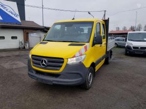 Yellow Mercedes-Benz Sprinter 2020 in Kaunas, with an engine capacity of 2.14 L and mileage of 248 thousand km for 18850 €, photo  on AUTOMOTO.COM.LV