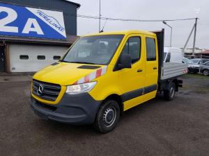 Yellow Mercedes-Benz Sprinter 2020 in Kaunas, with an engine capacity of 2.14 L and mileage of 248 thousand km for 18149 €, photo  on AUTOMOTO.COM.LV