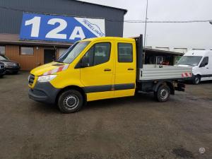 Yellow Mercedes-Benz Sprinter 2020 in Kaunas, with an engine capacity of 2.14 L and mileage of 248 thousand km for 18149 €, photo 2 on AUTOMOTO.COM.LV