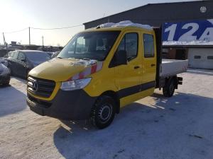 Dzeltens Mercedes-Benz Sprinter 2020 Kauņa, ar dzinēja tilpumu 2.14 L un nobraukumu 248 tūkst. km par 18149 €, foto 2 vietnē AUTOMOTO.COM.LV