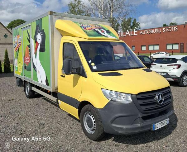 Dzeltens Mercedes-Benz Sprinter 2022 Šilalė, ar dzinēja tilpumu 2.20 L un nobraukumu 231 tūkst. km par 16600 €, foto 4 vietnē AUTOMOTO.COM.LV