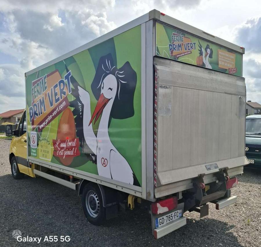 Dzeltens Mercedes-Benz Sprinter 2022 Šilalė, ar dzinēja tilpumu 2.20 L un nobraukumu 231 tūkst. km par 16600 €, foto 10 vietnē AUTOMOTO.COM.LV