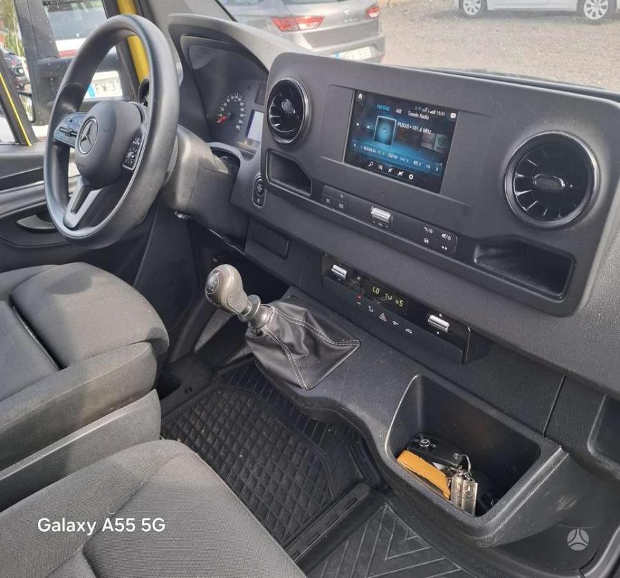 Dzeltens Mercedes-Benz Sprinter 2022 Šilalė, ar dzinēja tilpumu 2.20 L un nobraukumu 231 tūkst. km par 16600 €, foto 25 vietnē AUTOMOTO.COM.LV