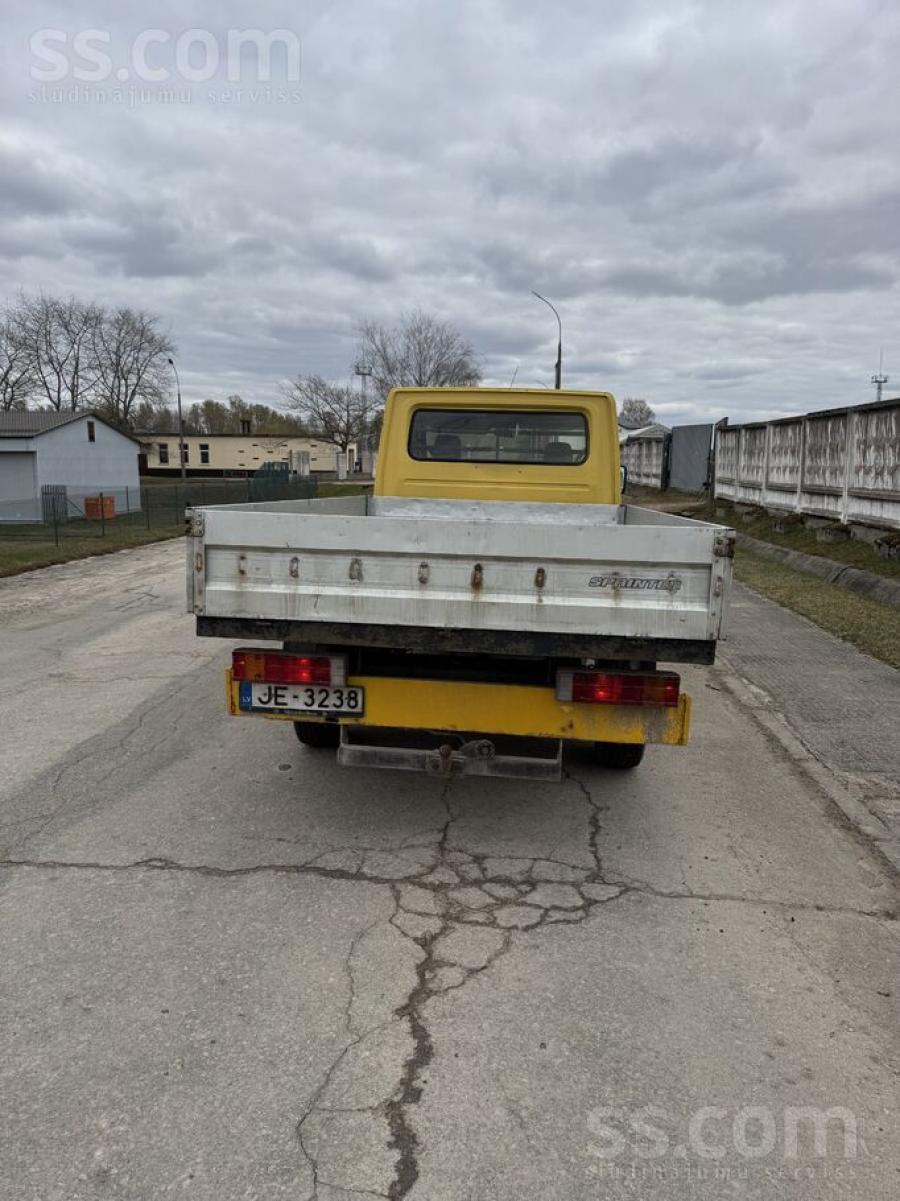 Dzeltens Mercedes-Benz Sprinter 1998 Aizkraukle, ar dzinēja tilpumu 2.90 L un nobraukumu 0 tūkst. km par 3500 €, foto 4 vietnē AUTOMOTO.COM.LV