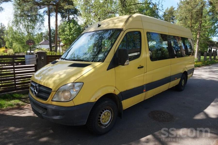 Yellow Mercedes-Benz Sprinter 2007 in Jurmala, with an engine capacity of 2.10 L and mileage of 0 thousand km for 4795 €, photo 1 on AUTOMOTO.COM.LV