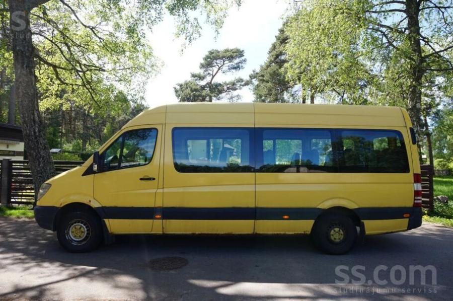 Yellow Mercedes-Benz Sprinter 2007 in Jurmala, with an engine capacity of 2.10 L and mileage of 0 thousand km for 4795 €, photo 2 on AUTOMOTO.COM.LV
