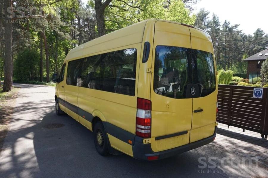 Yellow Mercedes-Benz Sprinter 2007 in Jurmala, with an engine capacity of 2.10 L and mileage of 0 thousand km for 4795 €, photo 3 on AUTOMOTO.COM.LV