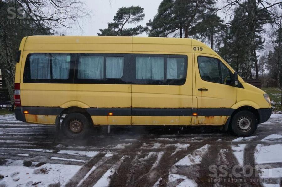 Dzeltens Mercedes-Benz Sprinter 2007 Jūrmala, ar dzinēja tilpumu 2.10 L un nobraukumu 826 tūkst. km par 3750 €, foto 7 vietnē AUTOMOTO.COM.LV