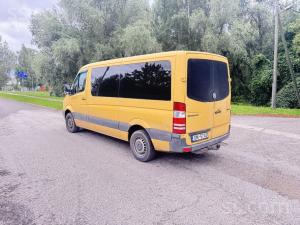 Yellow Mercedes-Benz Sprinter 2007 in Riga, with an engine capacity of 2.20 L and mileage of 408 thousand km for 7500 €, photo 5 on AUTOMOTO.COM.LV
